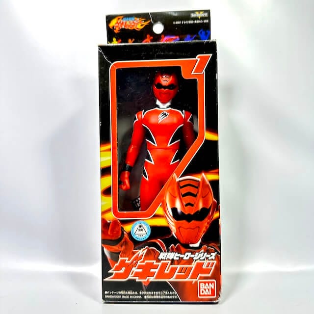 [BOXED & SEALED] Gekiranger: Sentai Hero Series 01 Geki Red CSTOYS ...